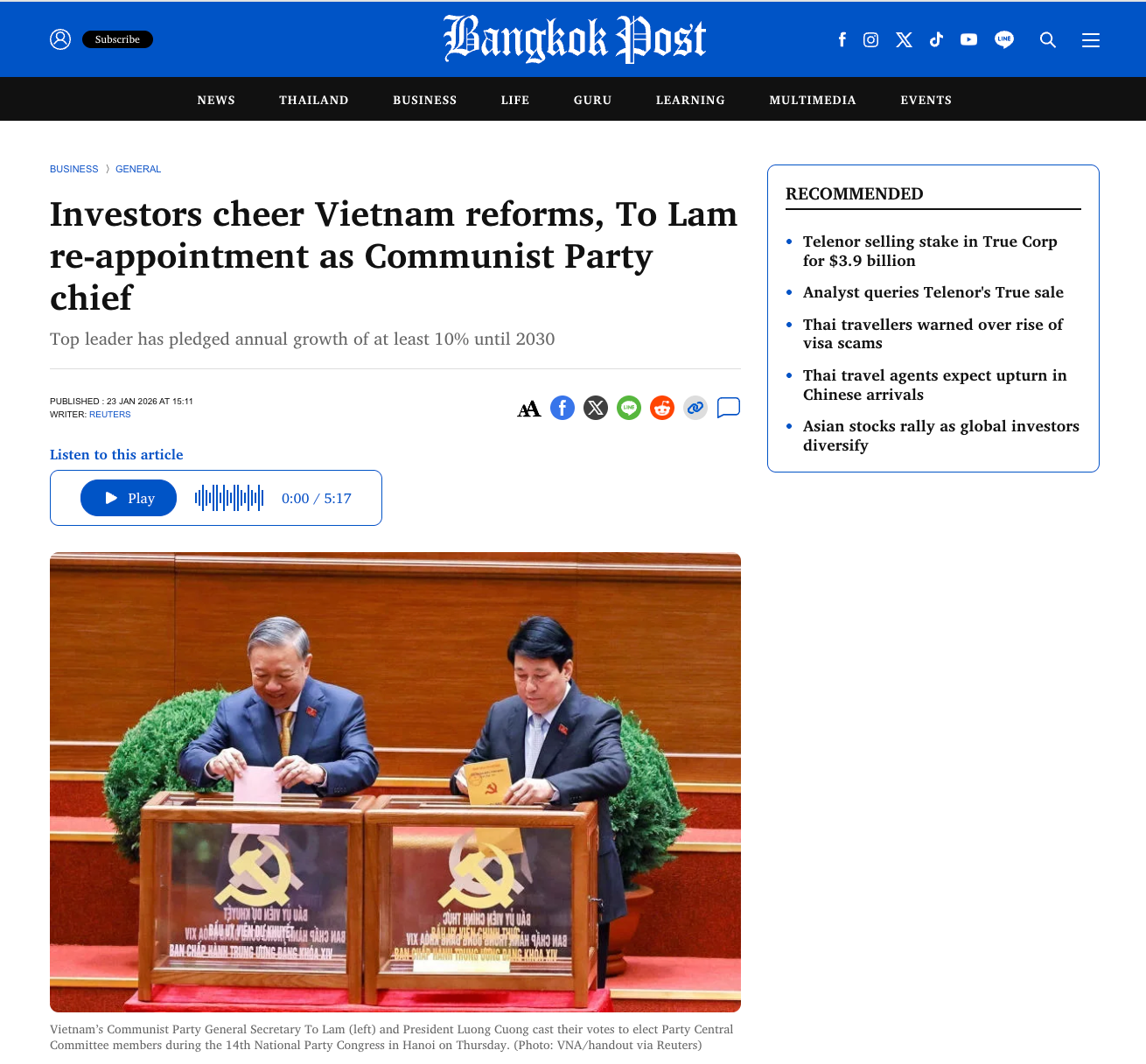 Đại hội XIV của Đảng: Tầm nhìn chiến lược và đột phá phát triển Việt ...