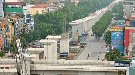 Công bố giá bồi thường thu hồi đất xây đường sắt đô thị Nhổn - Ga Hà Nội