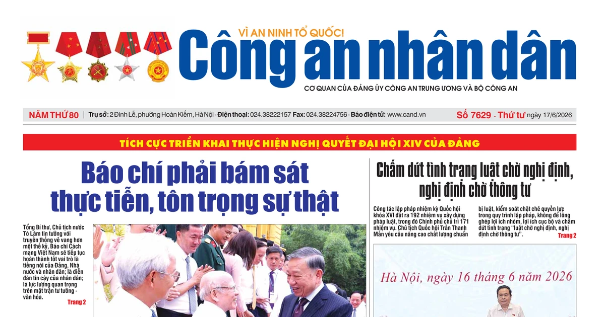 Báo in ngày 17/6/2026