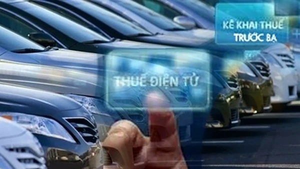Chính thức kê khai, nộp lệ phí trước bạ điện tử với ôtô, xe máy